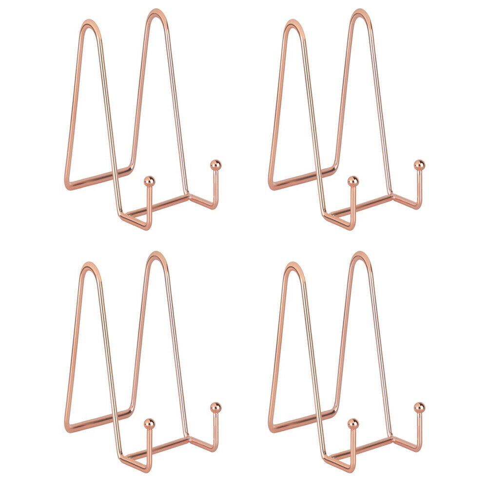 US 4-8 Pcs Metal Frame Holder Display Stands for Picture，Plate，Book ...