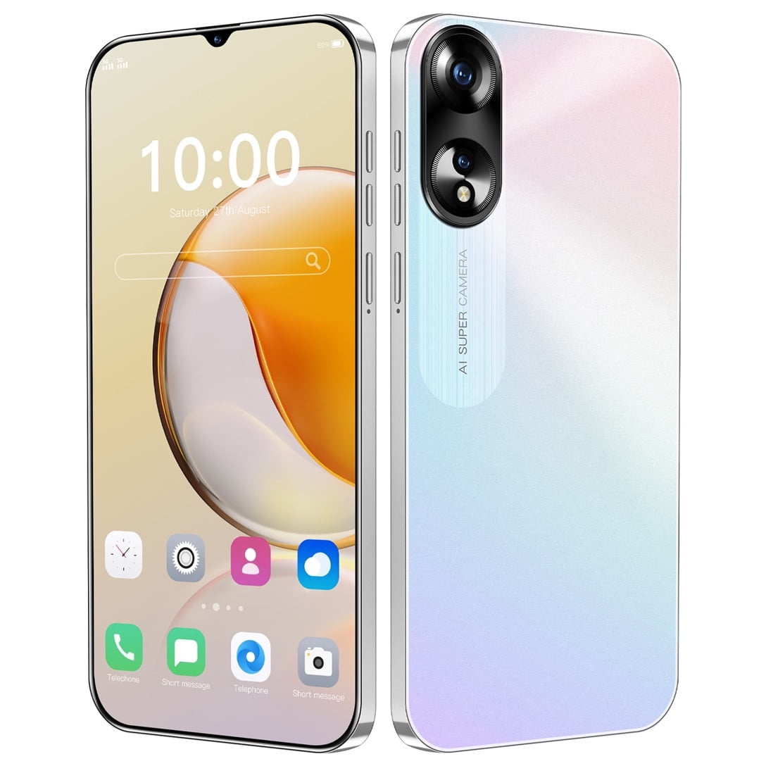 US 4G Smartphone, CXALSSY 6.3 Inch Mobile Phones Deals, 2GB+128GB ...