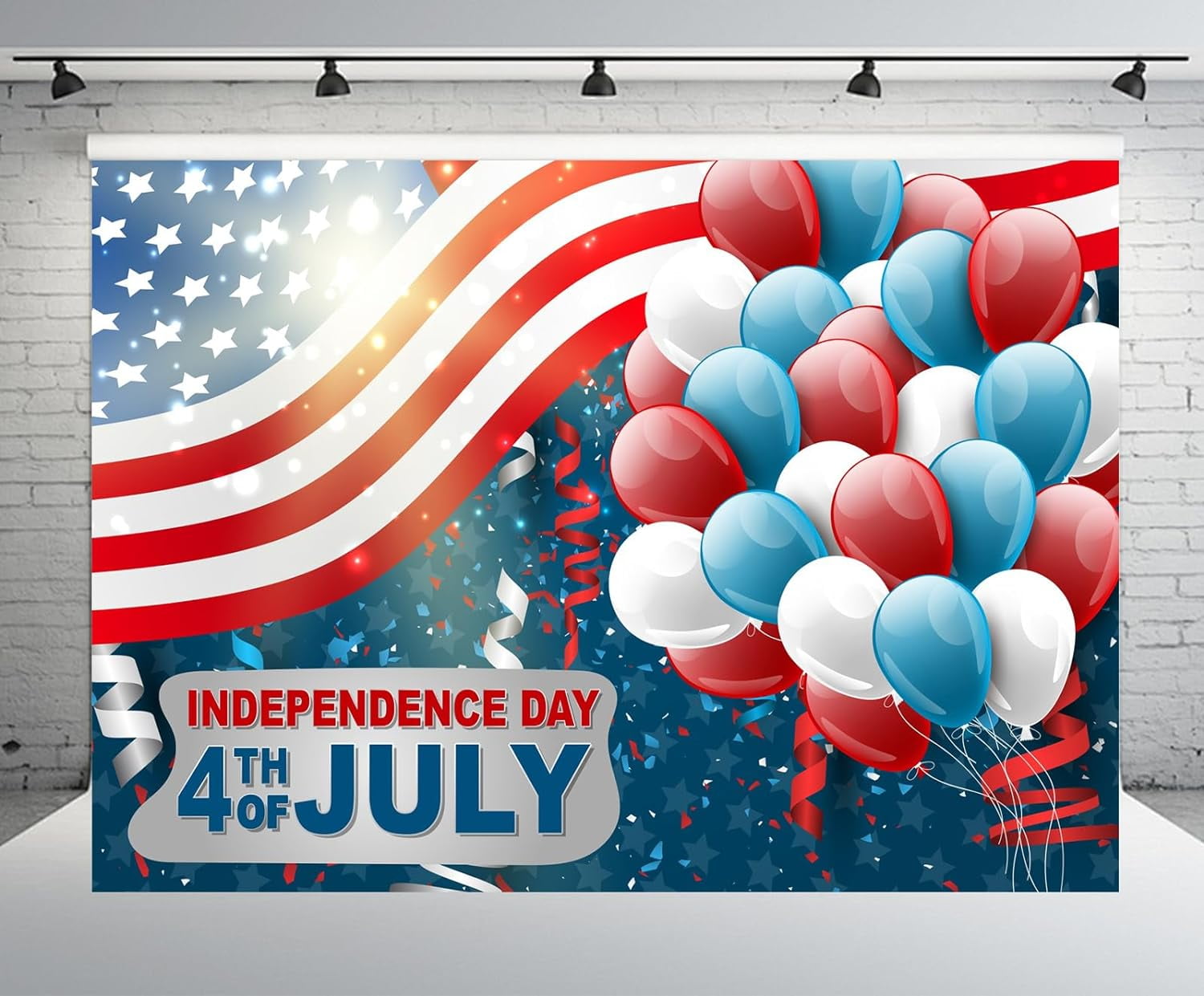 US 4th of July Independence Day Backdrop for Photography American ...