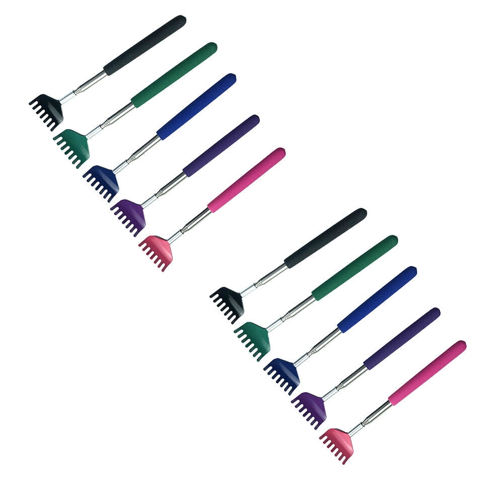 US 5~10Pc Extendable Back Scratcher Stainless Steel Back Scratcher/Hand ...