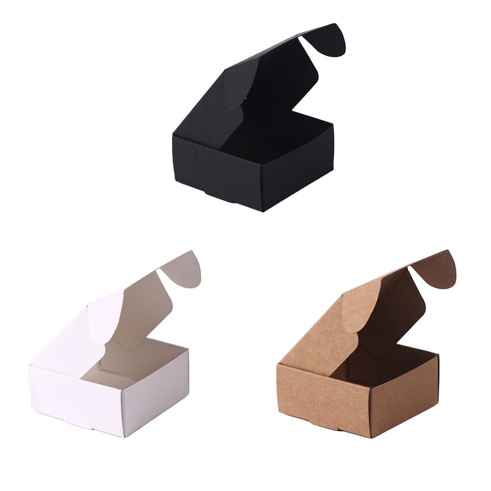 US 50-100 Pack Mini Kraft Jewelry Gift Packing Coin Candy Ornaments ...