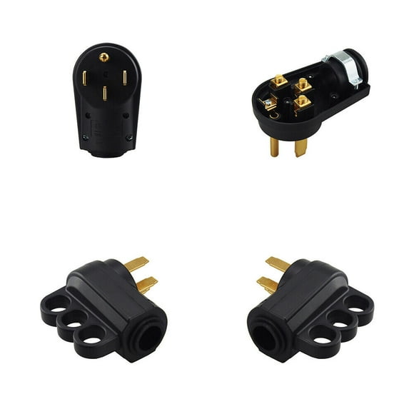 Male Electrical Cord End