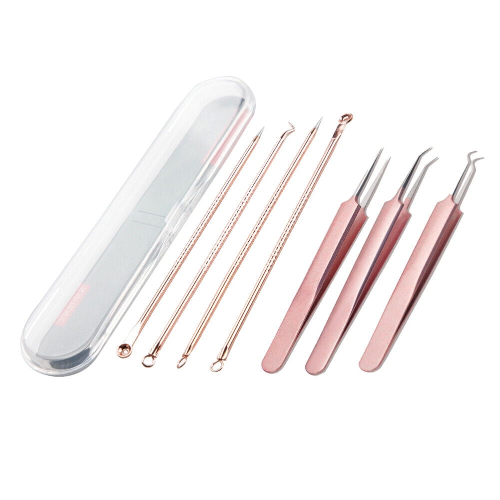 US 7~14 Pack Blackhead Remover Pimple Squeeze Comedone Extractor ...