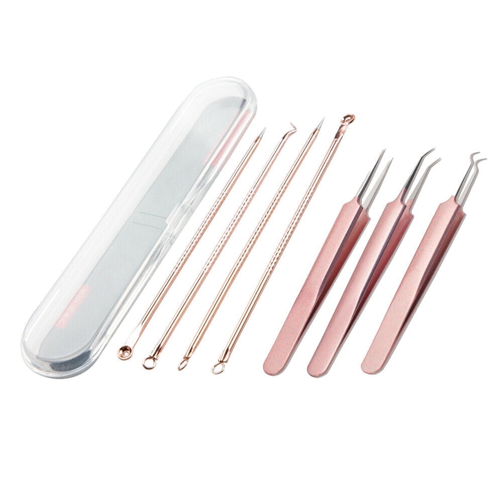 US 7~14 Pack Blackhead Remover Pimple Squeeze Comedone Extractor ...