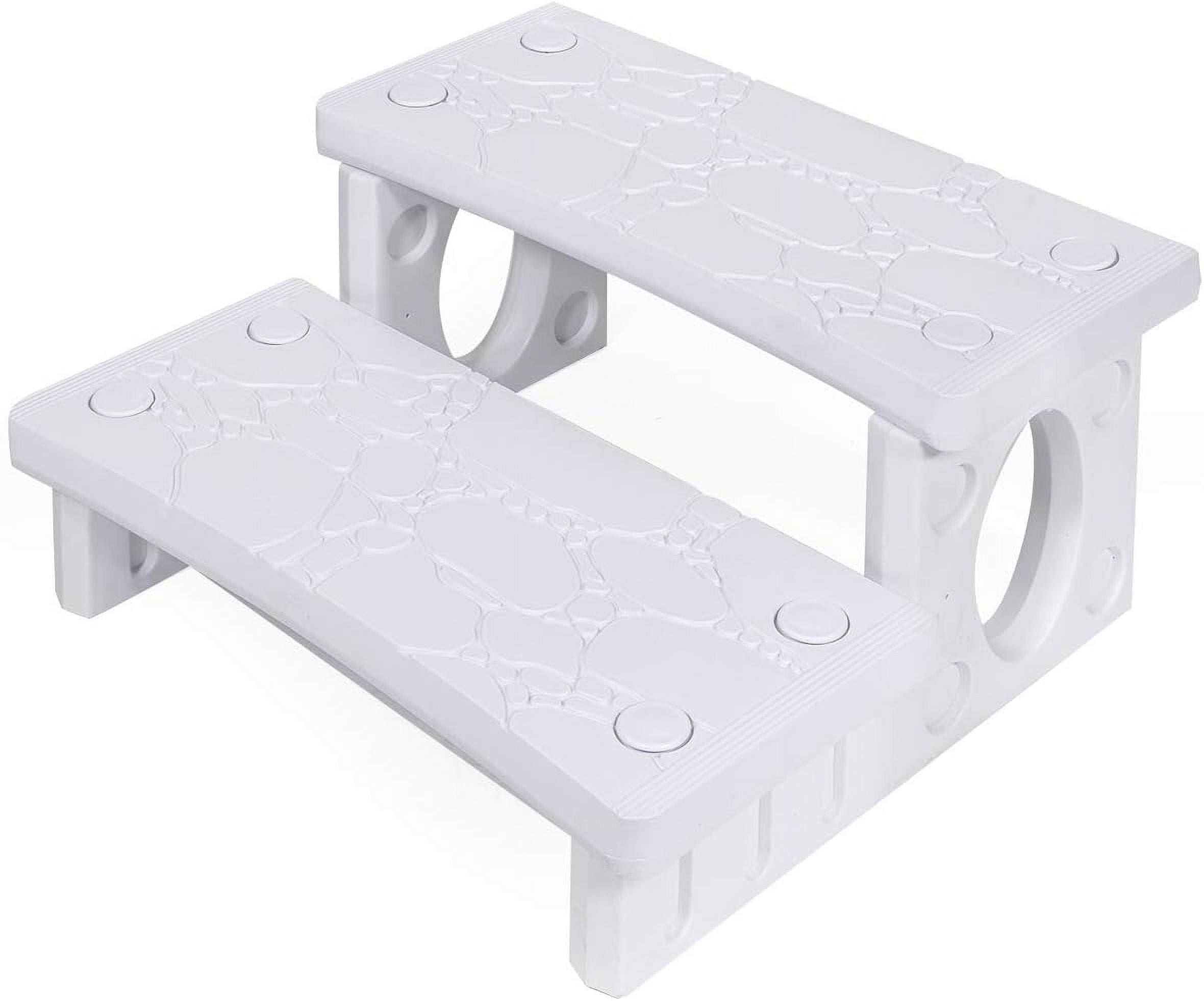 US 75163 Deck Lightweight Sided Premium Multi Purpose 2 Spa Hot Tub ...