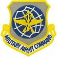 US AIR FORCE MILITARY AIRLIFT COMMAND - MAC SHIELD - SHOULDER PATCH ...