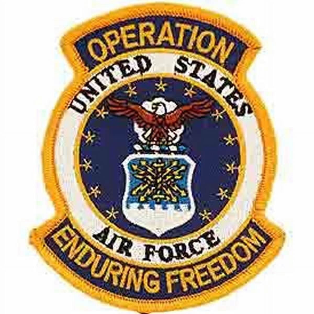US AIR FORCE OPERATION ENDURING FREEDOM PATCH - Bright Colors - Veteran ...
