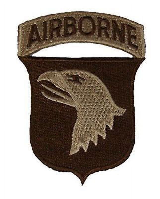 US ARMY 101ST AIRBORNE DIVISION ABD PATCH DESERT TAN SCREAMING EAGLES ...