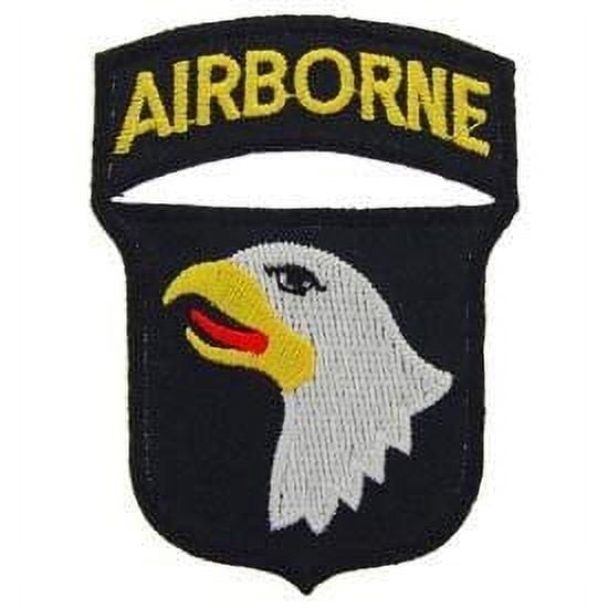 US ARMY, 101st AIRBORNE - Patriotic Patches, Embroidered Iron On Patch ...