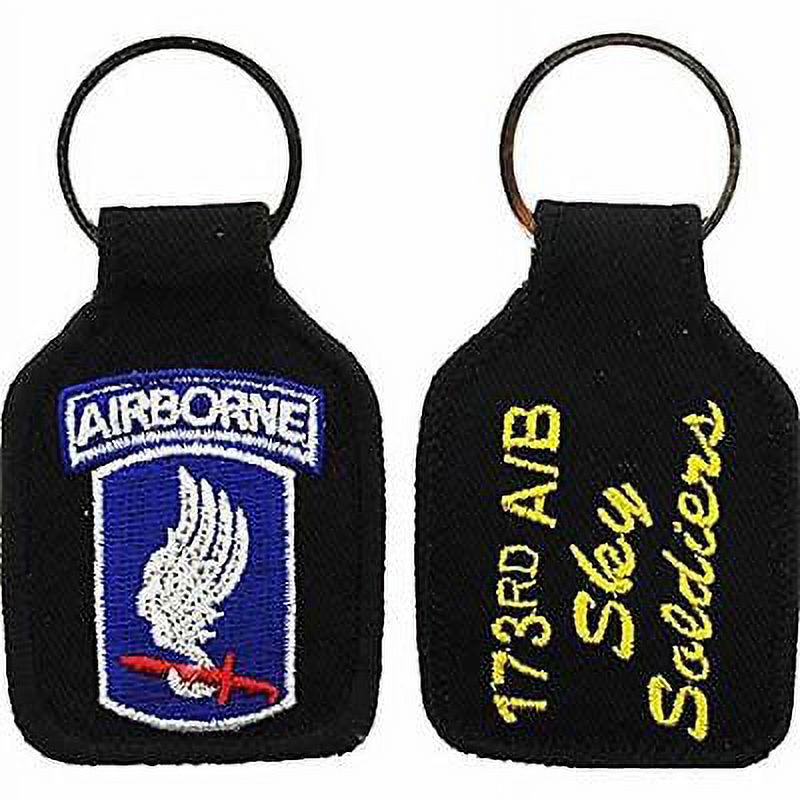 US ARMY 173RD AIRBORNE BRIGADE COMBAT TEAM BCT SKY SOLDIERS KEY CHAIN ...