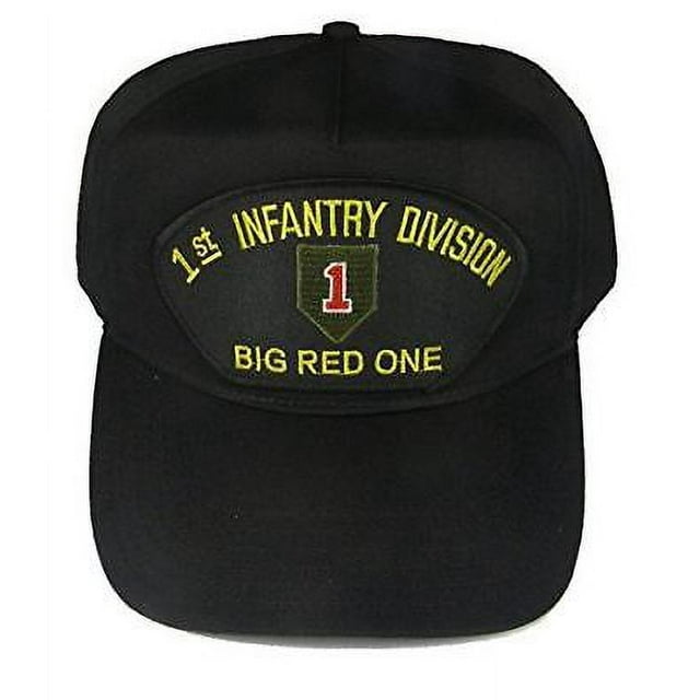 US ARMY 1ST ID FIRST INFANTRY DIVISION HAT CAP BIG RED ONE VETERAN ...