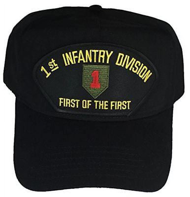 US ARMY 1ST ID INFANTRY DIVISION FIRST OF THE FIRST HAT CAP BIG RED ONE ...