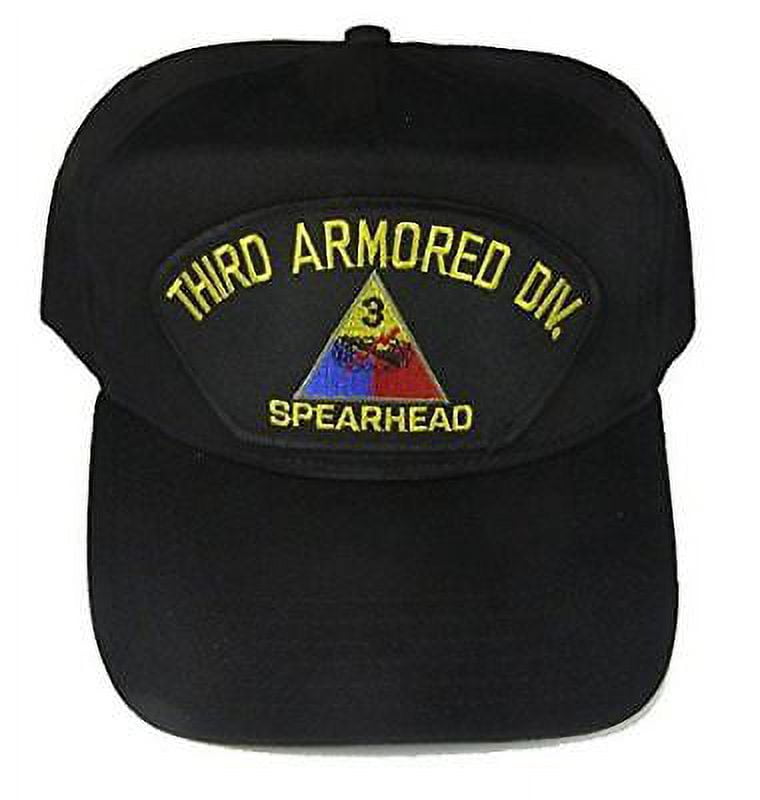US ARMY 3RD THIRD ARMORED DIVISION AD SPEARHEAD CAP HAT VETERAN SOLDIER ...
