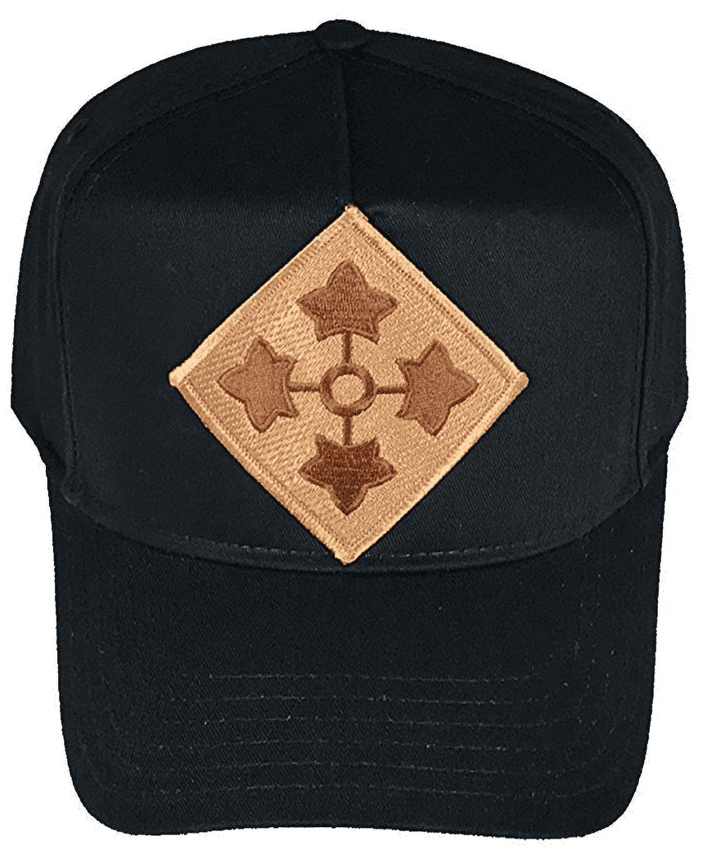 US ARMY 4TH ID FOURTH INFANTRY DIVISION DESERT HAT CAP VETERAN IVY IV ...