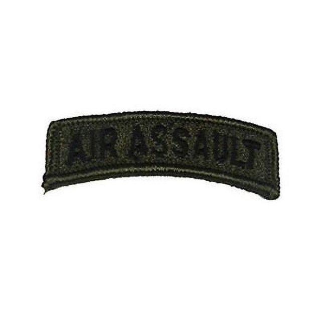 US ARMY AIR ASSAULT TOP ROCKER TAB PATCH OD GREEN VTOL DOPE ON A ROPE ...