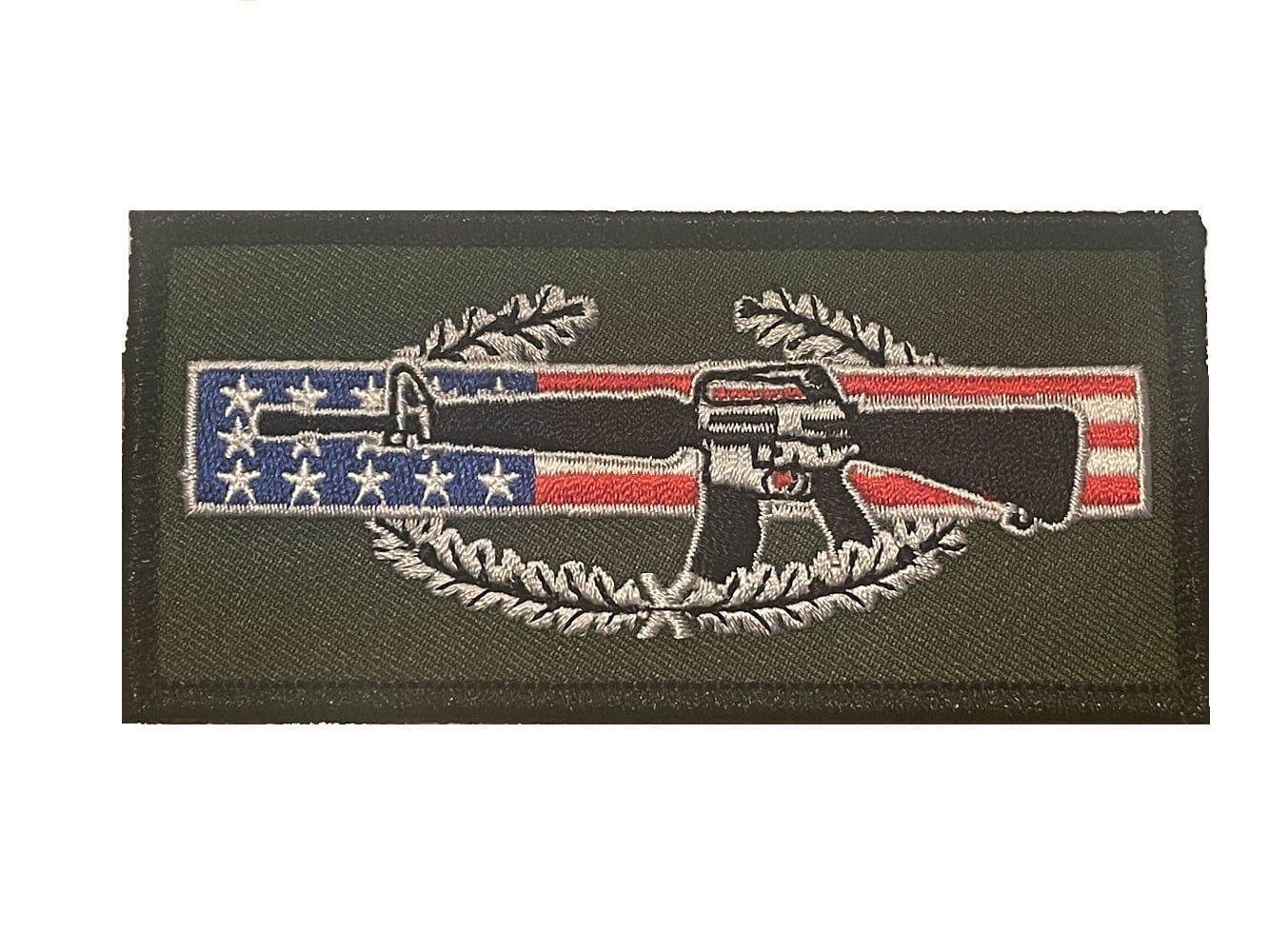 US ARMY, CIB - Patriotic Patches, Embroidered Iron On Patch - 4.25 ...