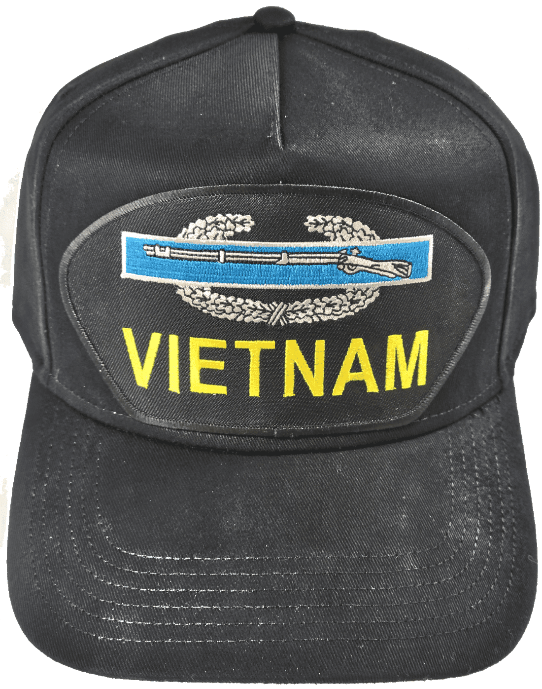 US ARMY COMBAT INFANTRYMAN BADGE CIB VIETNAM VETERAN HAT CAP RIFLE OAK ...