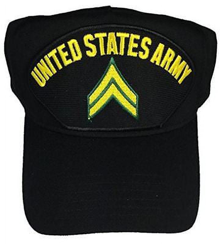 US ARMY CORPORAL CPL E-4 RANK HAT NON COMISSIONED OFFICER NONCOM ...