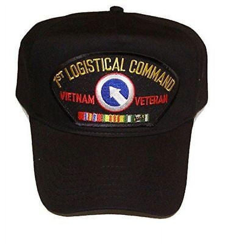 HatnPatch US Army Vietnam Veteran Hat, 1st Logistical Command Crest ...
