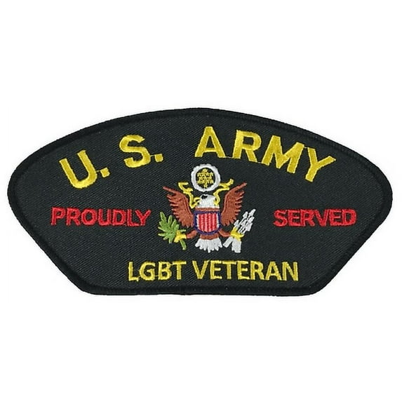 US ARMY LGBT Proudly Served Veteran Patch - Veteran Owned Business ...