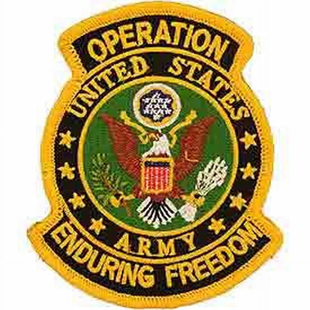 US ARMY OPERATION ENDURING FREEDOM PATCH - Bright Colors - Veteran ...