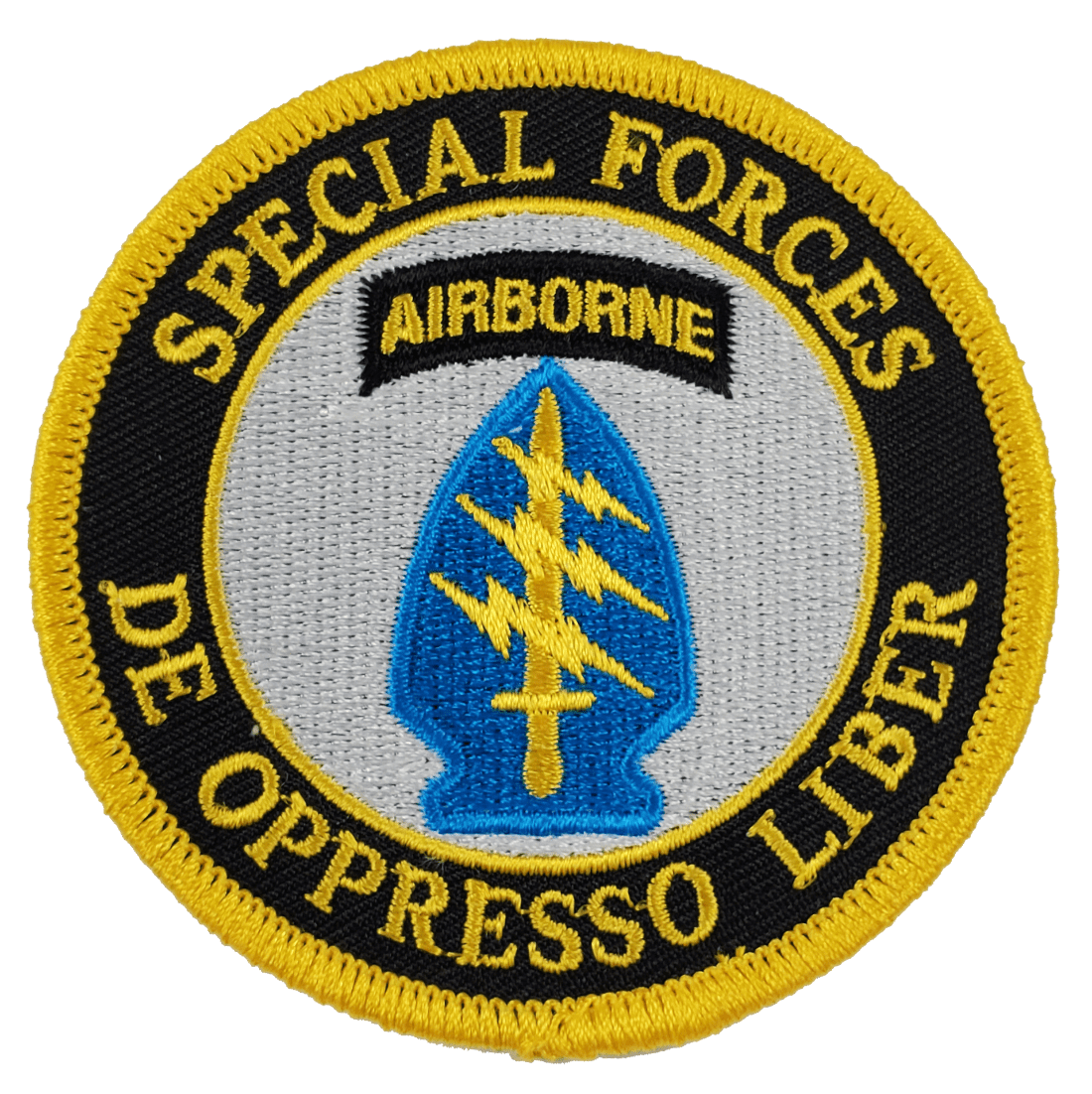 US ARMY SPECIAL FORCES ROUND PATCH - Color - Veteran Owned Business ...