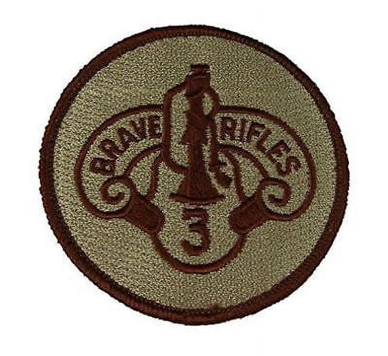 US ARMY THIRD 3RD ACR ARMORED CAVALRY REGIMENT PATCH BRAVE RIFLES ...