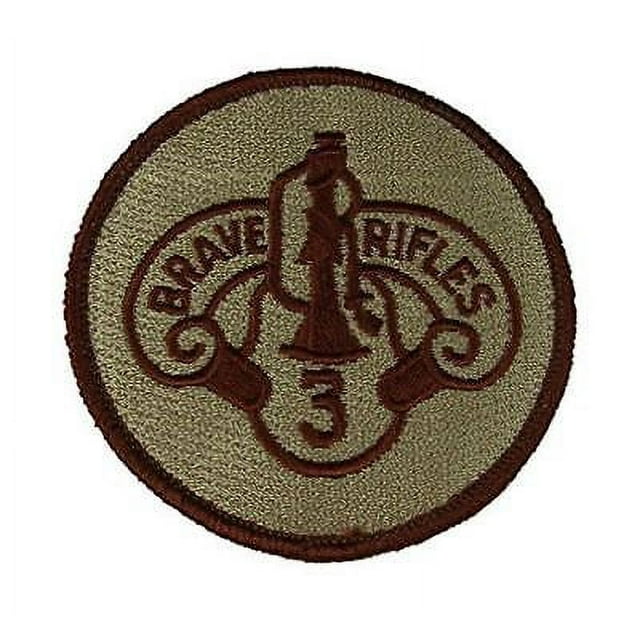 US ARMY THIRD 3RD ACR ARMORED CAVALRY REGIMENT PATCH BRAVE RIFLES ...