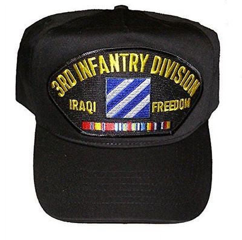 US ARMY THIRD 3RD INFANTRY DIVISION ID IRAQI FREEDOM VETERAN OIF HAT W ...