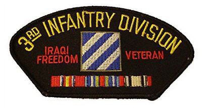 US ARMY THIRD 3RD INFANTRY DIVISION IRAQI FREEDOM VETERAN OIF PATCH W ...