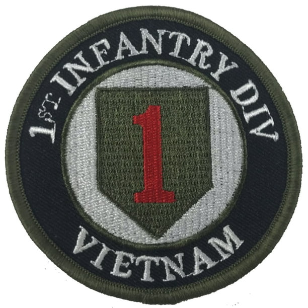 US ARMY VIETNAM WAR 1ST ID FIRST INFANTRY DIVISION PATCH BIG RED ONE ...