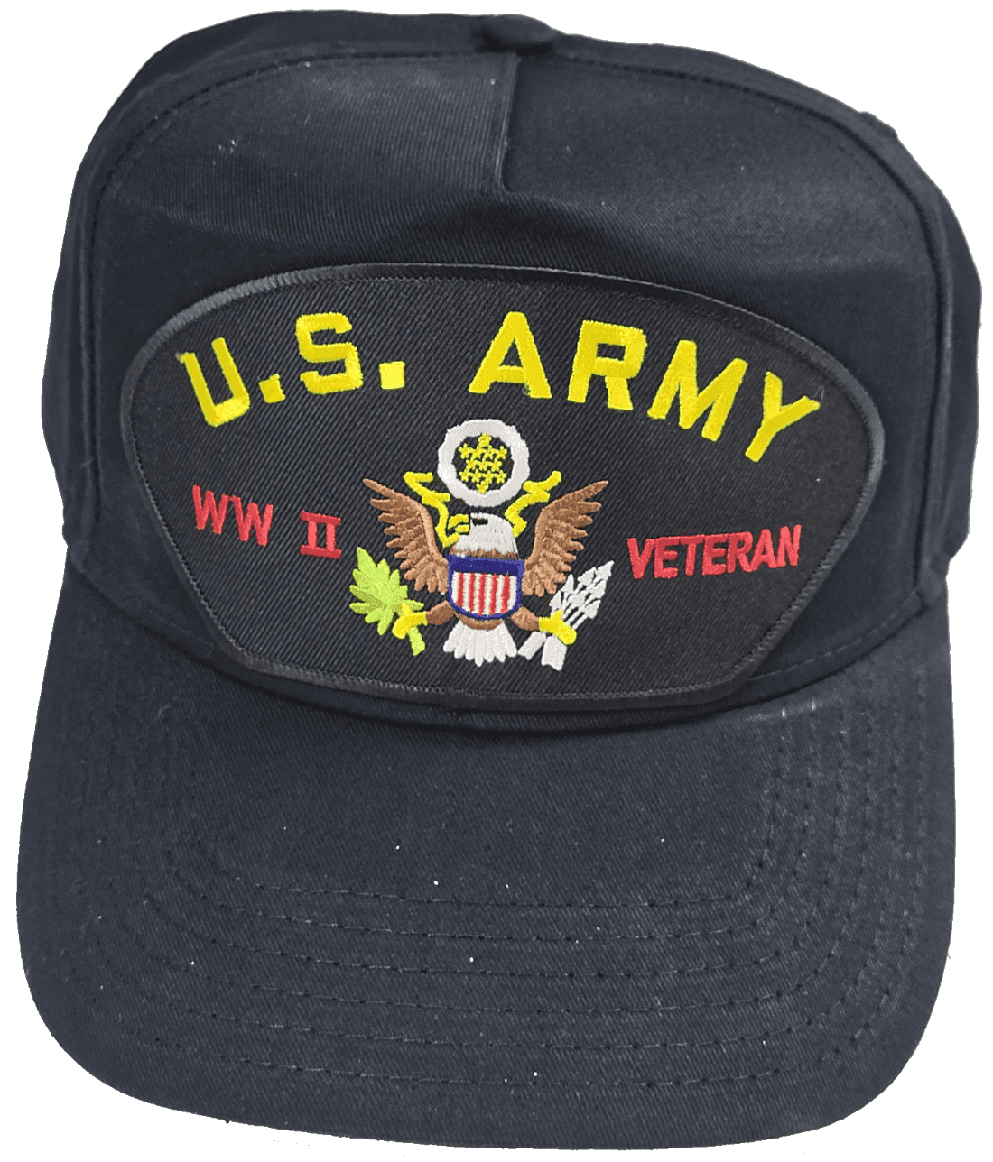 US ARMY WWII WORLD WAR TWO 2 VETERAN HAT CAP SERVICE GREATEST ...