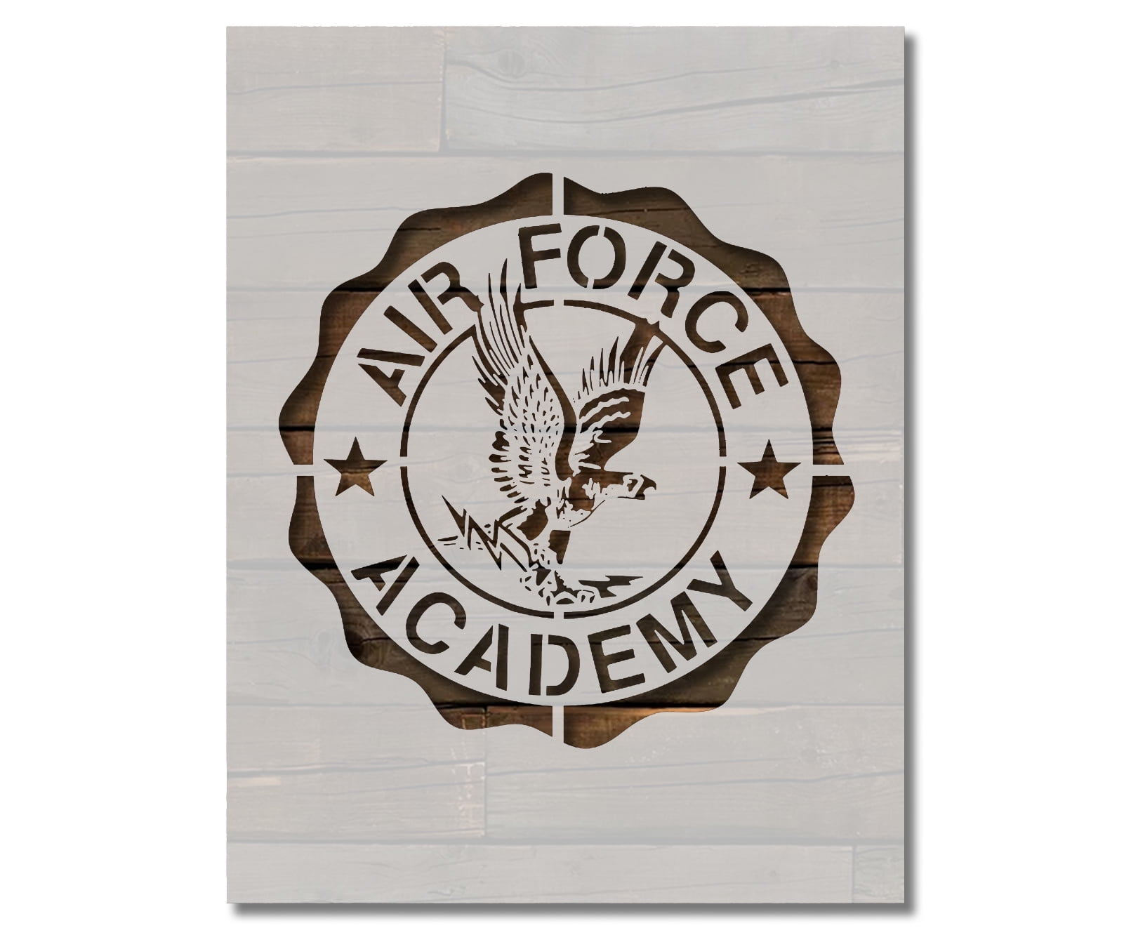 US Air Force Academy Stencil Template Reusable 8.5 x 11 Inches for ...