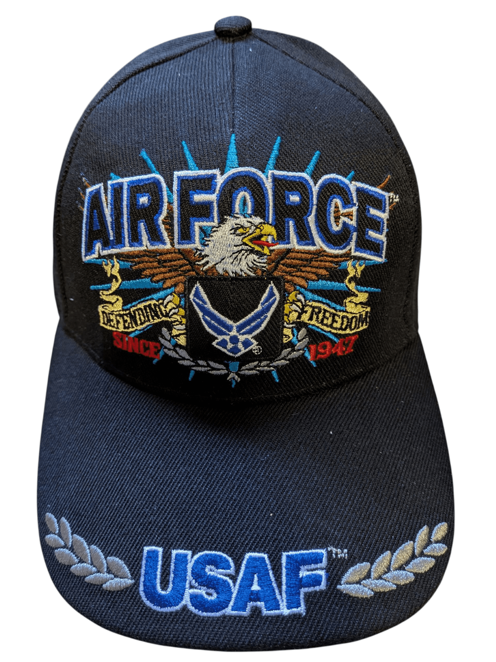 US Air Force Defending Freedom Since 1947 Black Baseball Cap - Walmart.com