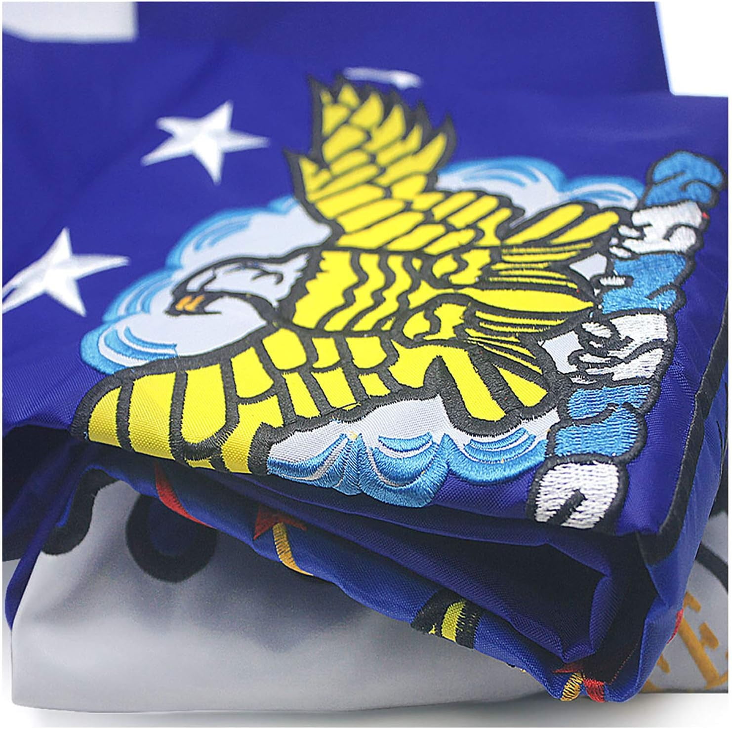 US Air Force Flag 3x5 Ft - Double-Read Series Embroidered 300D Nylon ...