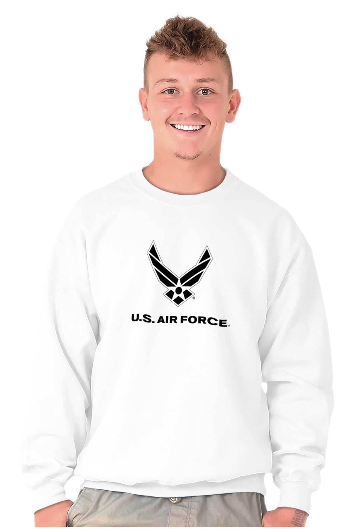 US Air Force Military Wings Symbol Sweatshirt for Men or Women Brisco ...
