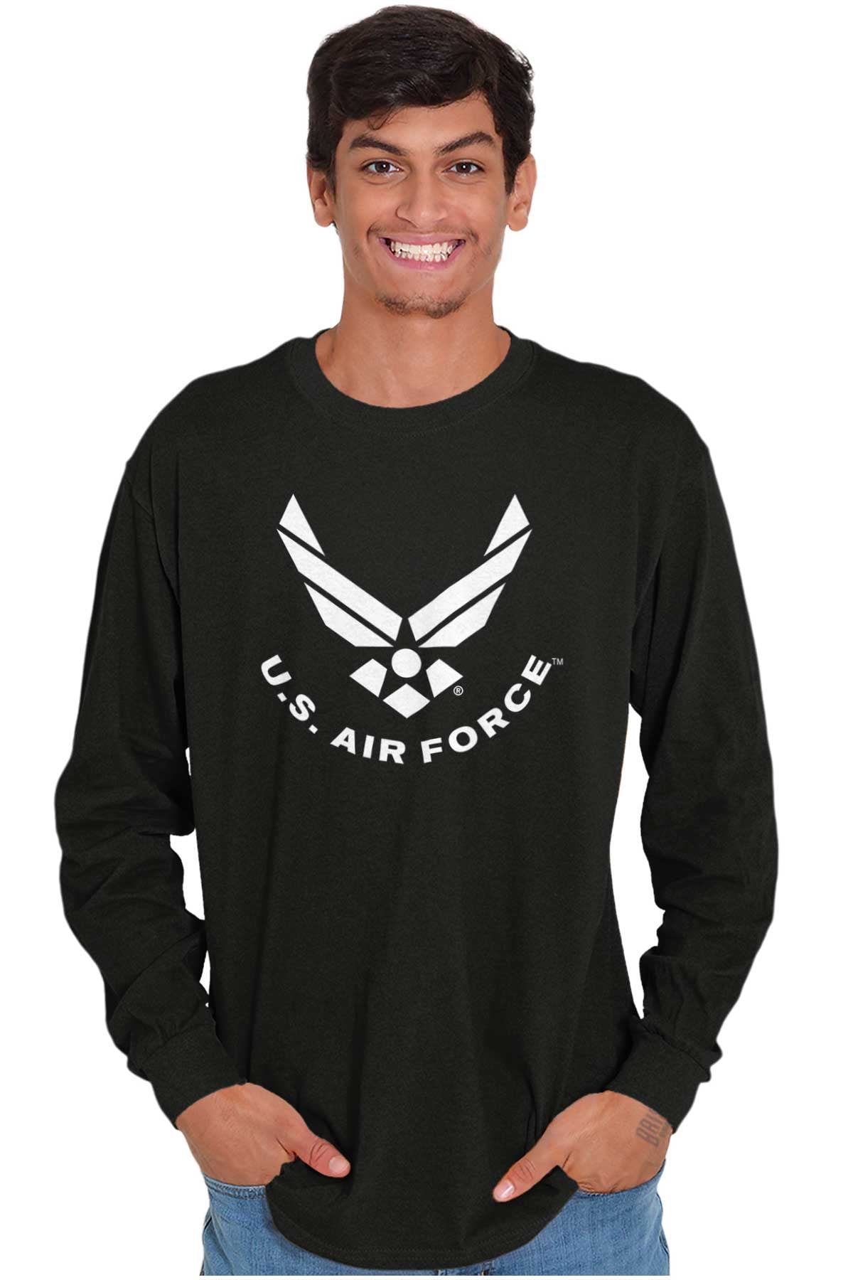 US Air Force Official USAF Symbol Long Sleeve TShirt Men Women Brisco ...