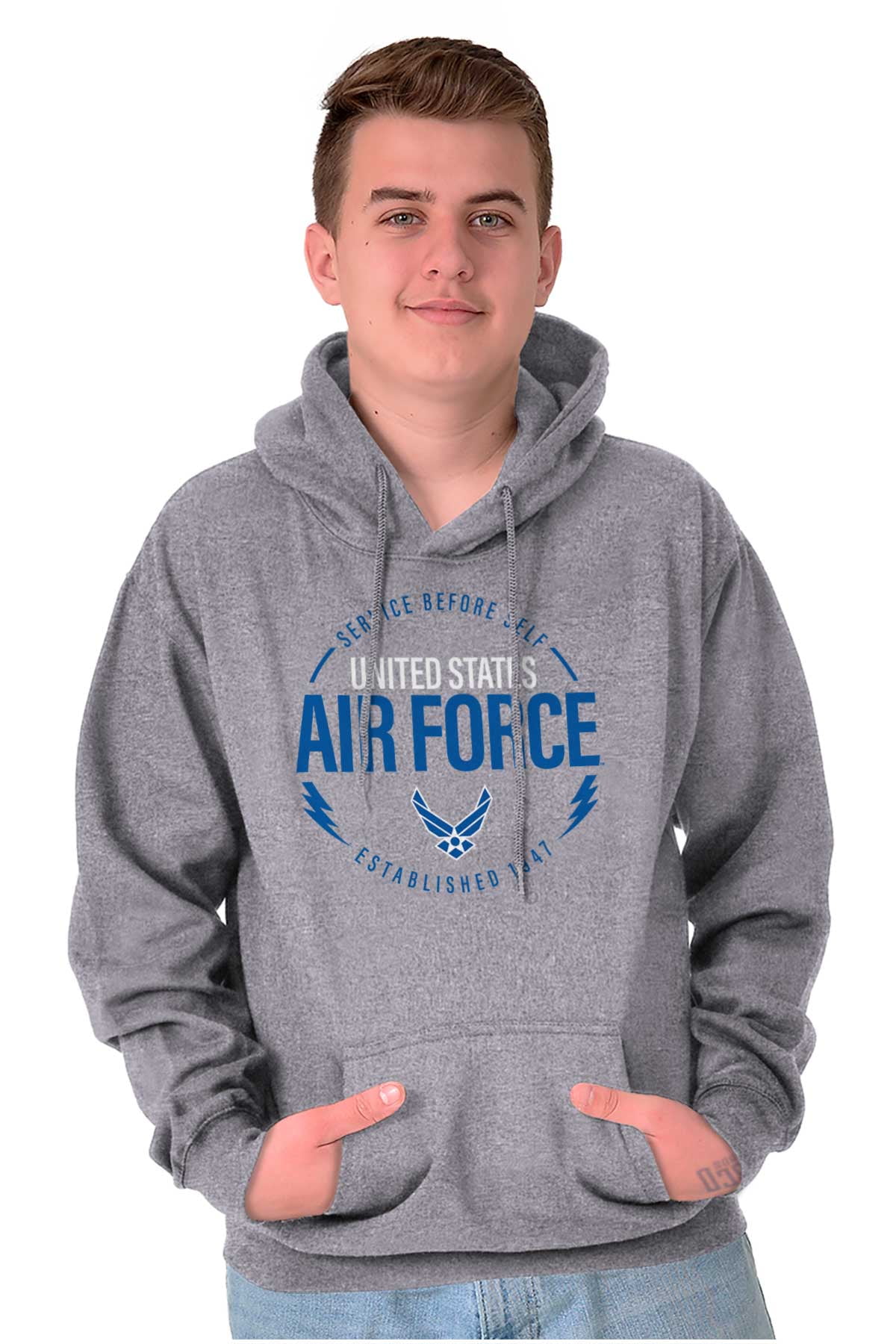US Air Force Service Before Self Unisex Plus Size Hoodie Brisco Brands ...