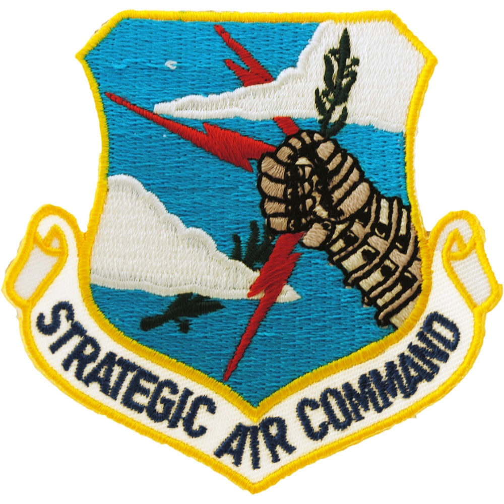 U.S. Military Air Force Strategic Air Command Shield Patch 3 ...