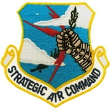 U.S. Military Air Force Strategic Air Command Shield Patch 3 ...