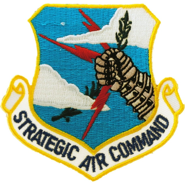 U.S. Military Air Force Strategic Air Command Shield Patch 3 ...