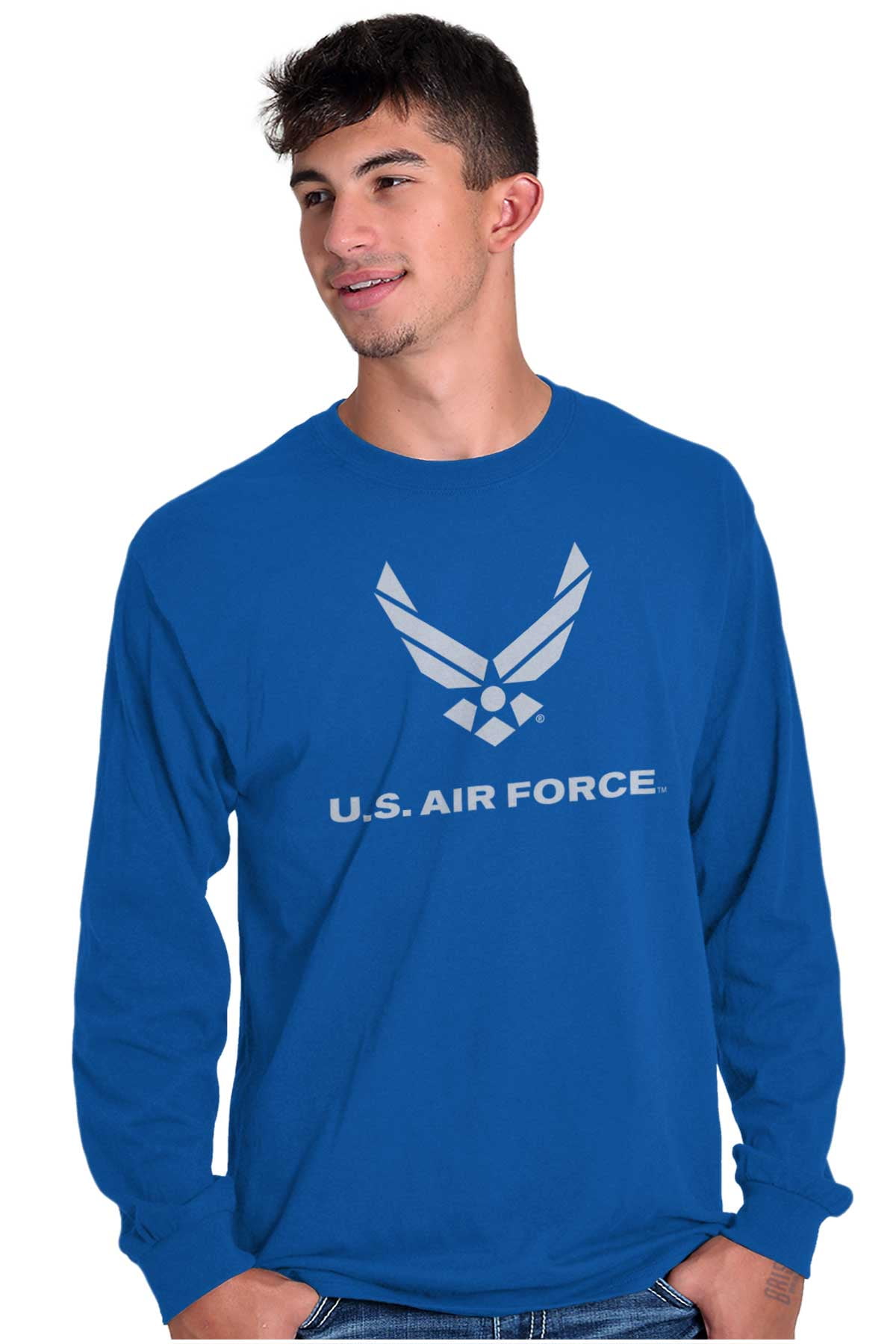Us Air Force Symbol Usaf Official Long Sleeve Tshirt Men Women Brisco