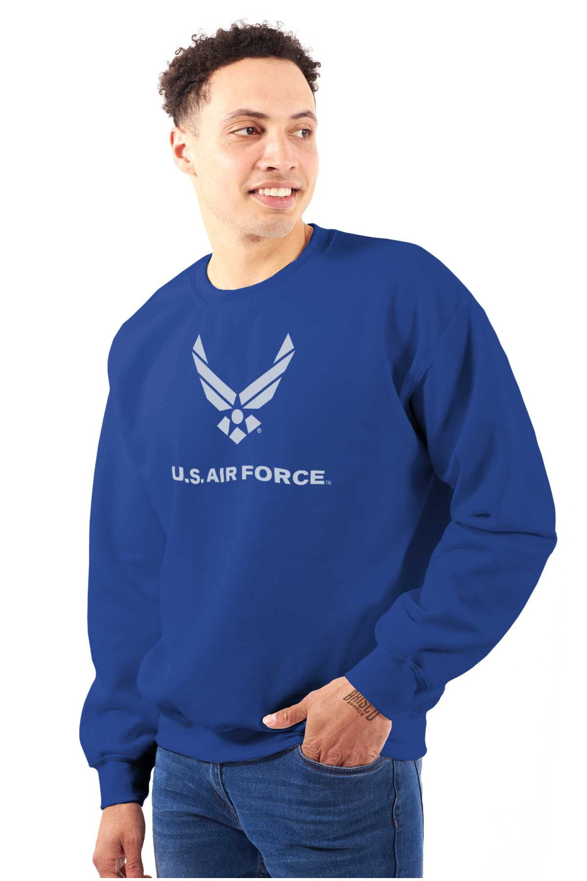 US Air Force Symbol USAF Official Sweatshirt for Men or Women Brisco ...