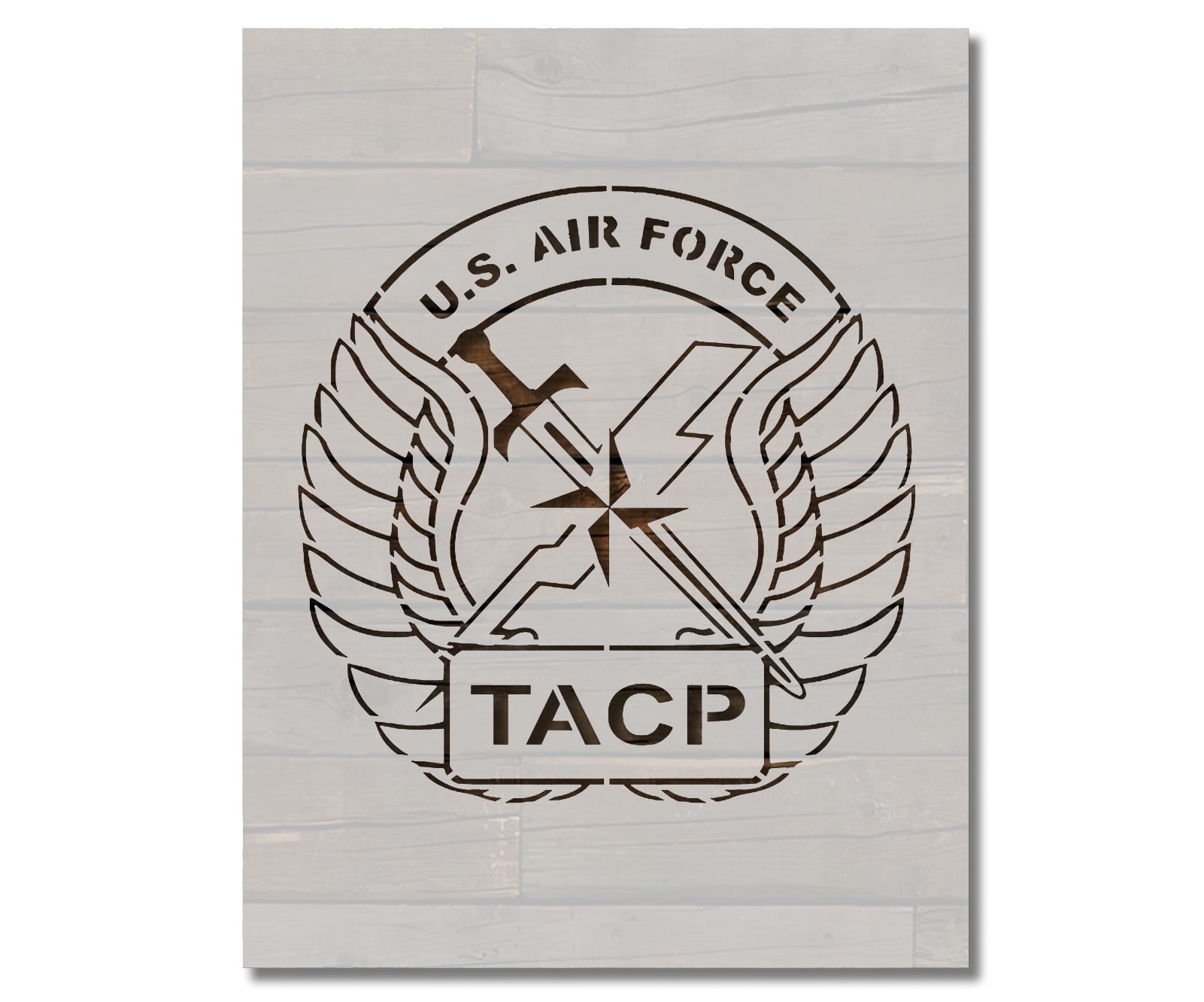US Air Force TACP Tactical Air Control Party Stencil Template Reusable ...