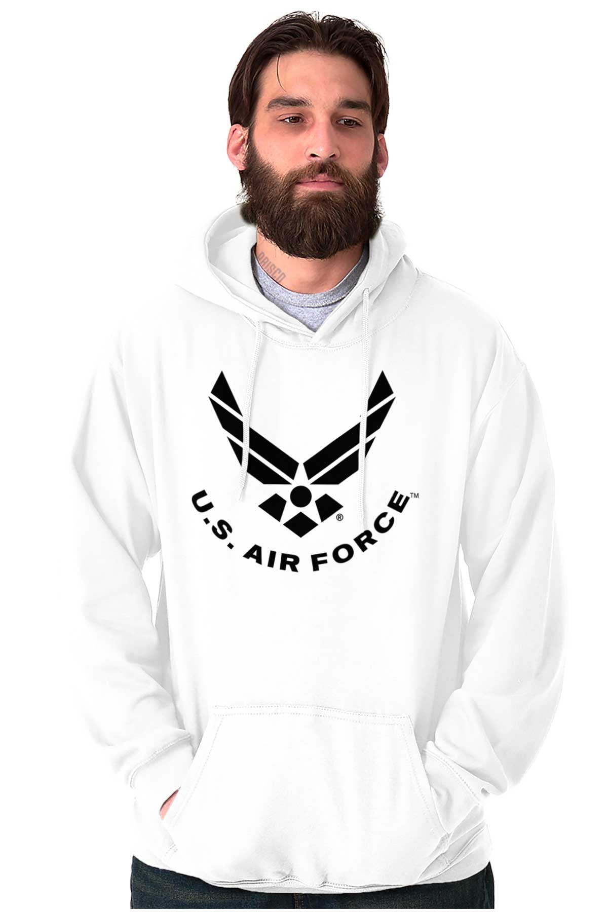 US Air Force USAF Fly Fight Emblem Hoodie Sweatshirt Women Men Brisco ...