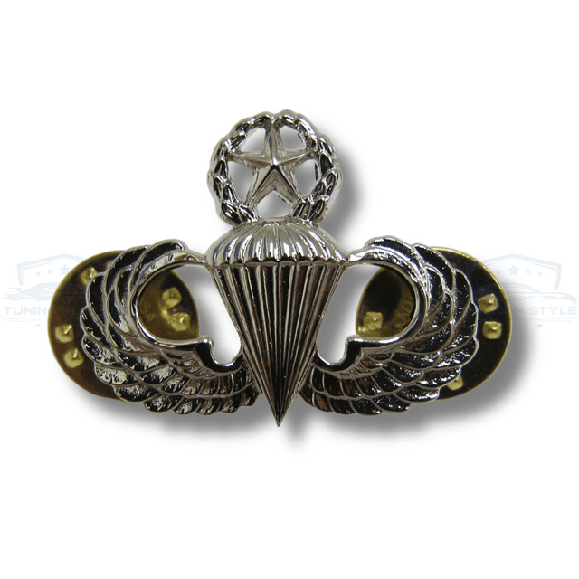 US Air Force USAF Master Parachutist Badge Stainless Steel Official ...