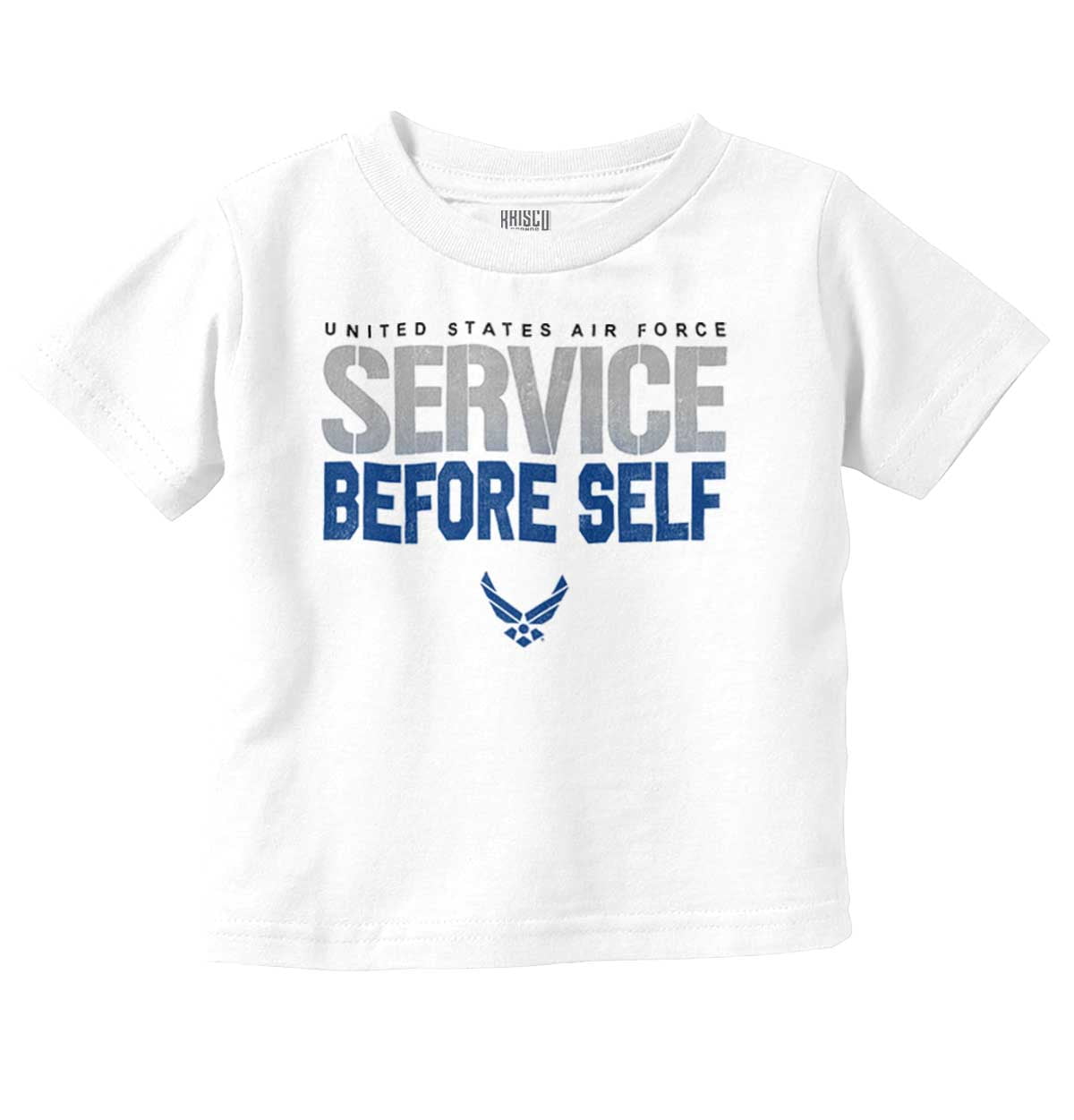 US Air Force USAF Service Before Self Toddler Boy Girl T Shirt Infant ...