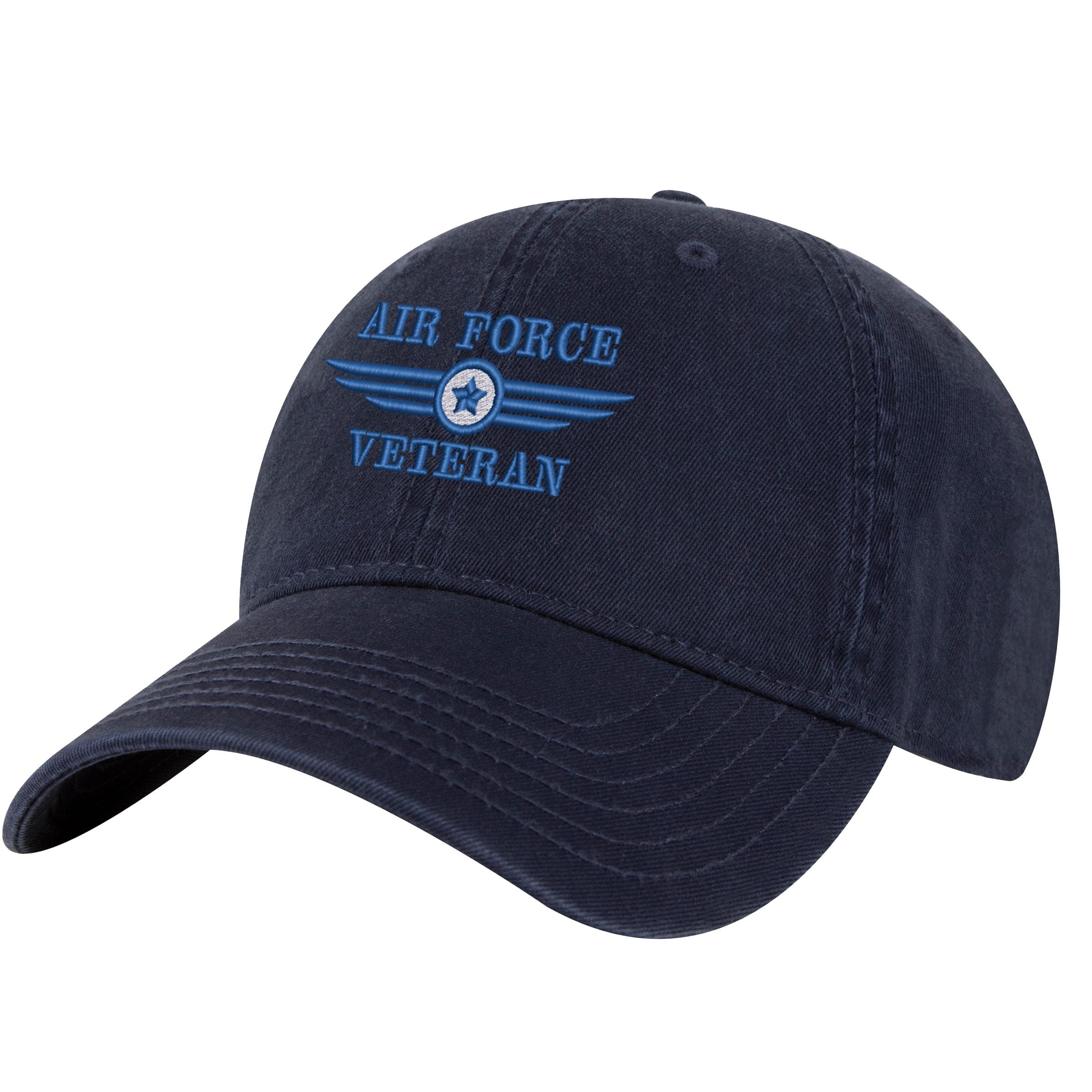 US Air Force Veteran Hat - USAF Embroidered Baseball Cap - Military ...