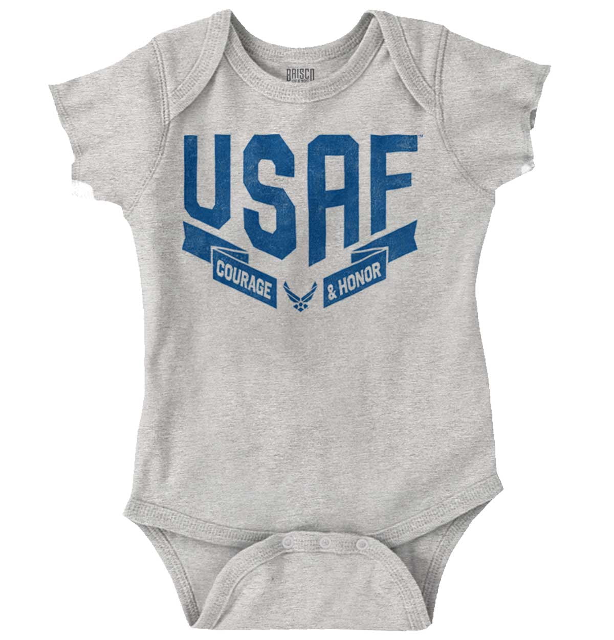 US Air Force Vintage Banner Logo Romper Boys or Girls Infant Baby ...