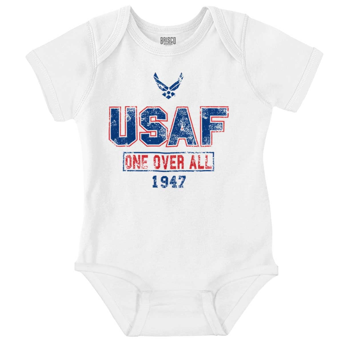 US Air Force Vintage One Over All Romper Boys or Girls Infant Baby ...